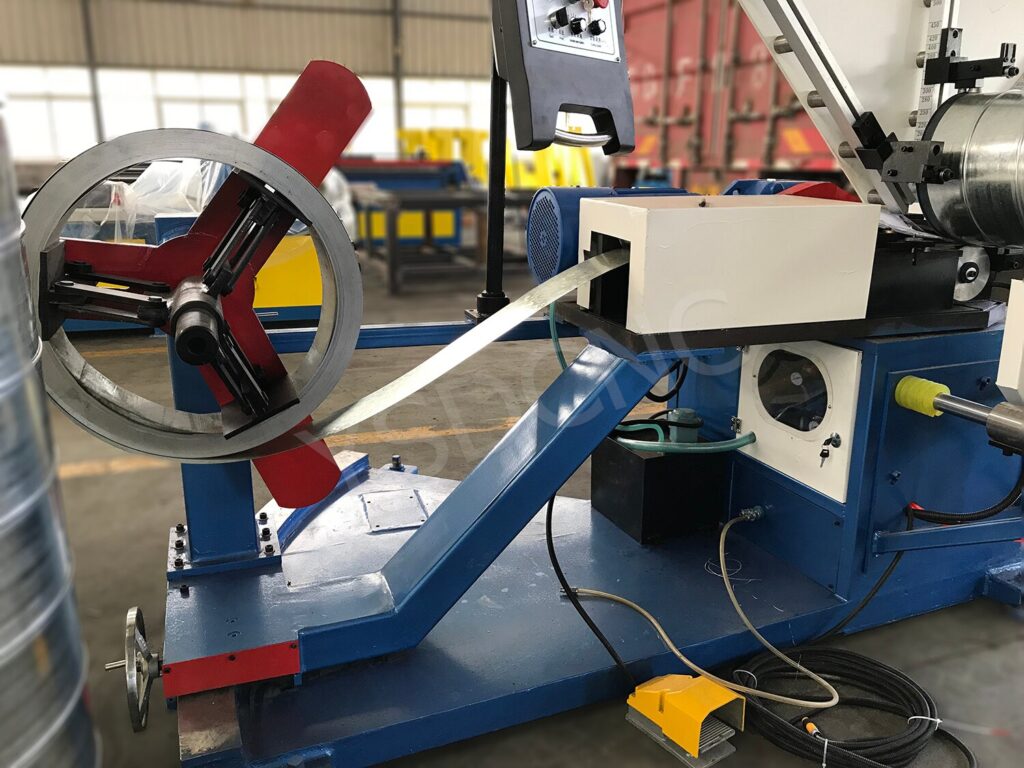 Factory price hvac duct machine spiral tube forming machine for ...